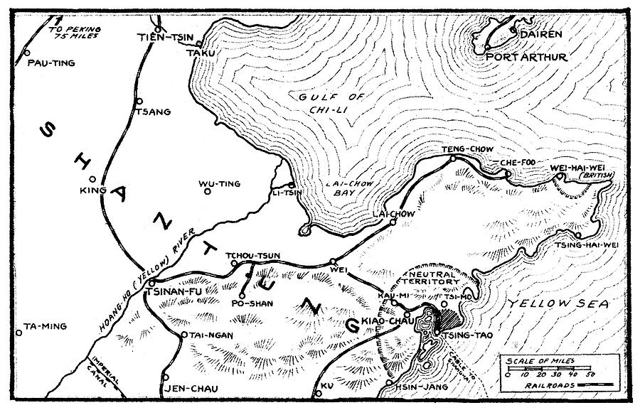 World War I Map, C1919 Painting by Granger - Fine Art America