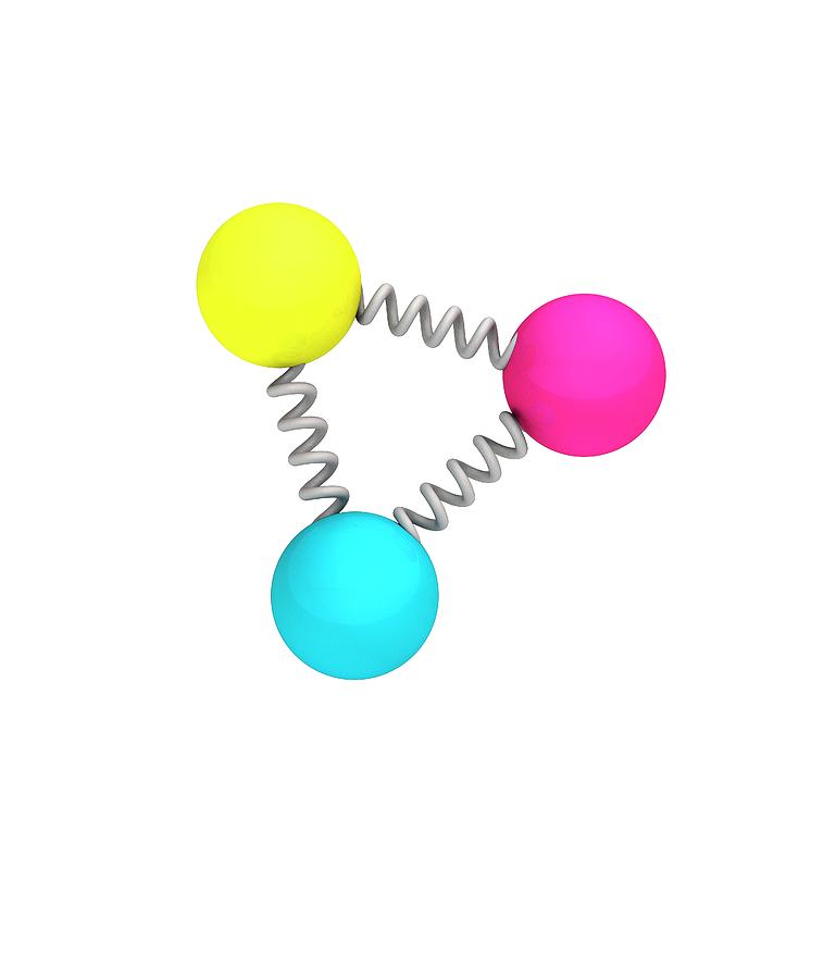 Baryon Particle #4 by Science Photo Library