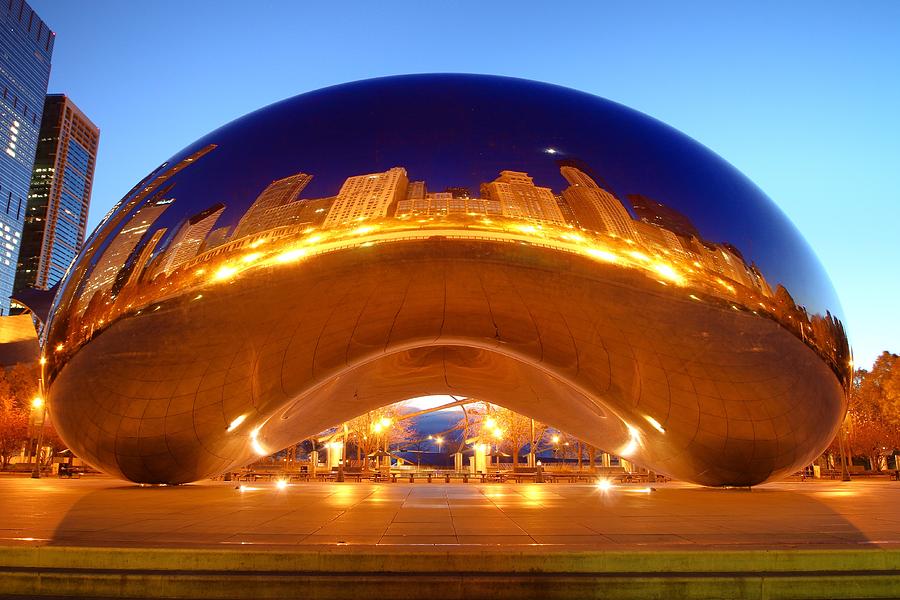 Cloud Gate at Dawn Photograph by Michael Bargman - Fine Art America