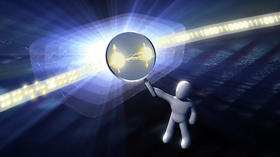Quantum Computing Photograph by Equinox Graphics