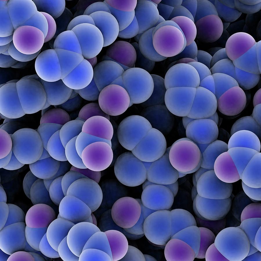 Protein Molecules #42 by Science Photo Library