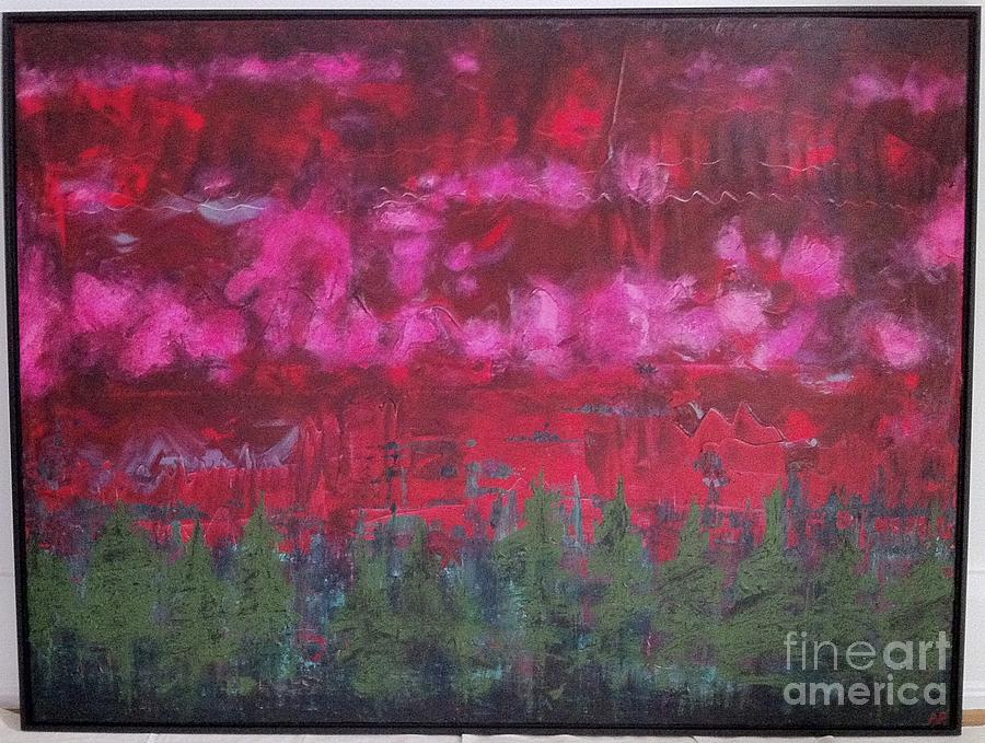 49th Parallel Painting by Anne Powers - Fine Art America