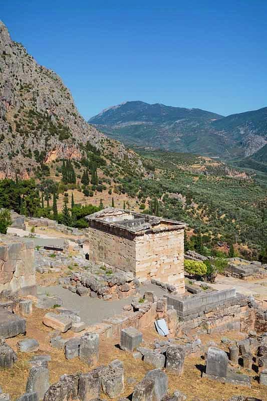 Ancient Delphi, Greece Photograph by Ken Welsh - Fine Art America