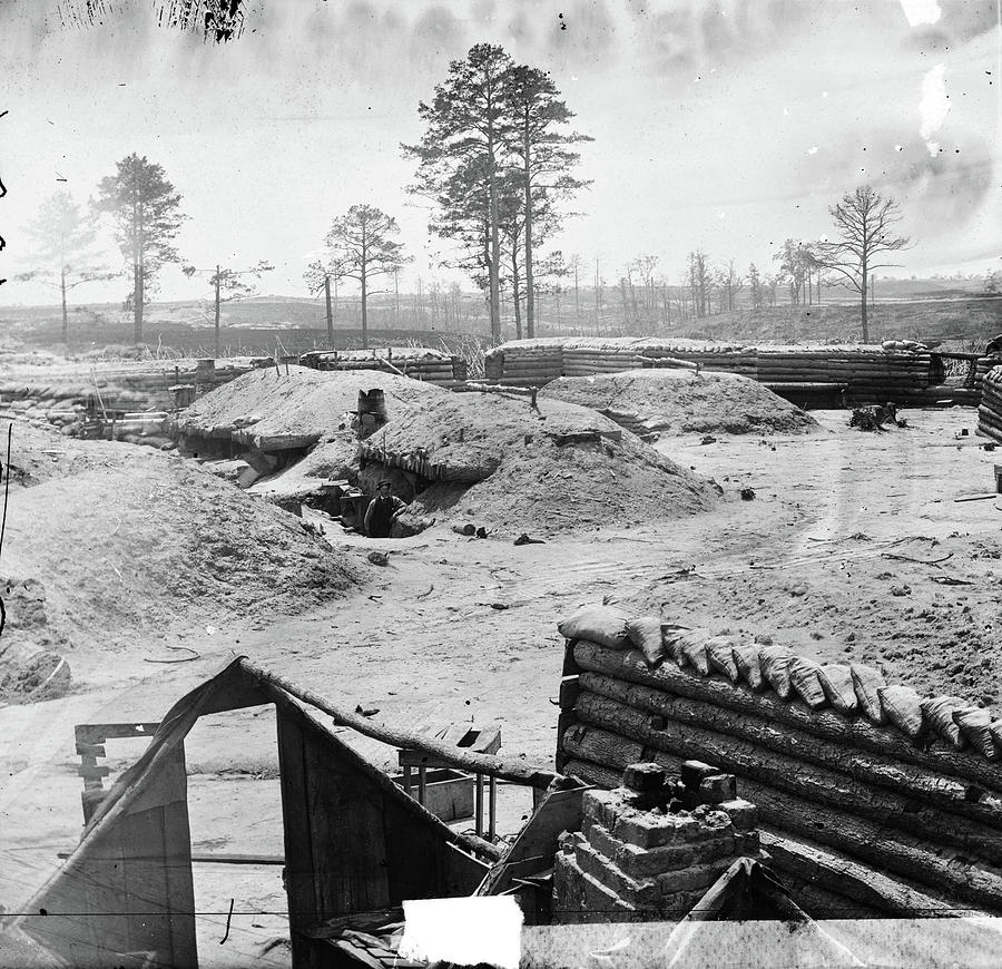 Civil War Fortifications Photograph by Granger - Pixels
