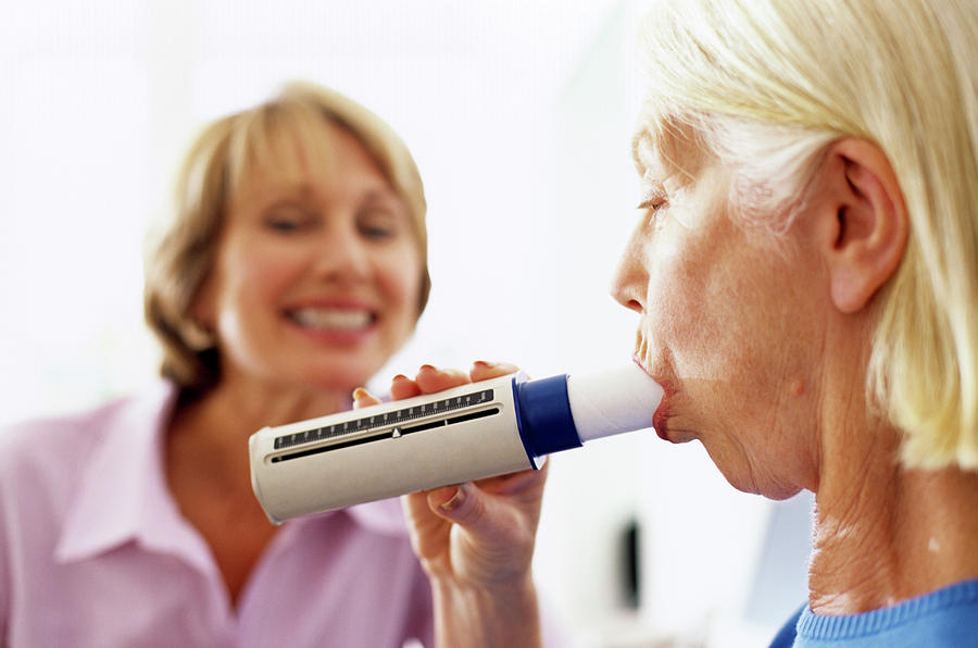 Lung Function Test Photograph by Ian Hooton/science Photo Library | Pixels