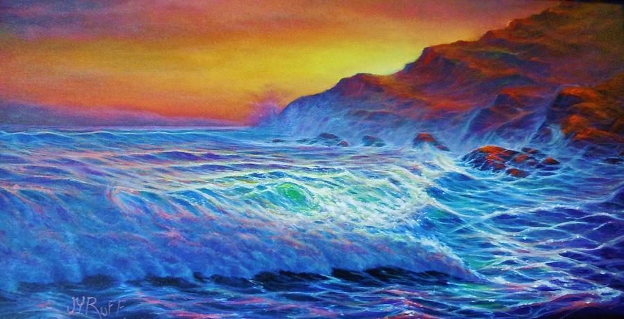 After the Sunset Painting by Joseph Ruff - Fine Art America