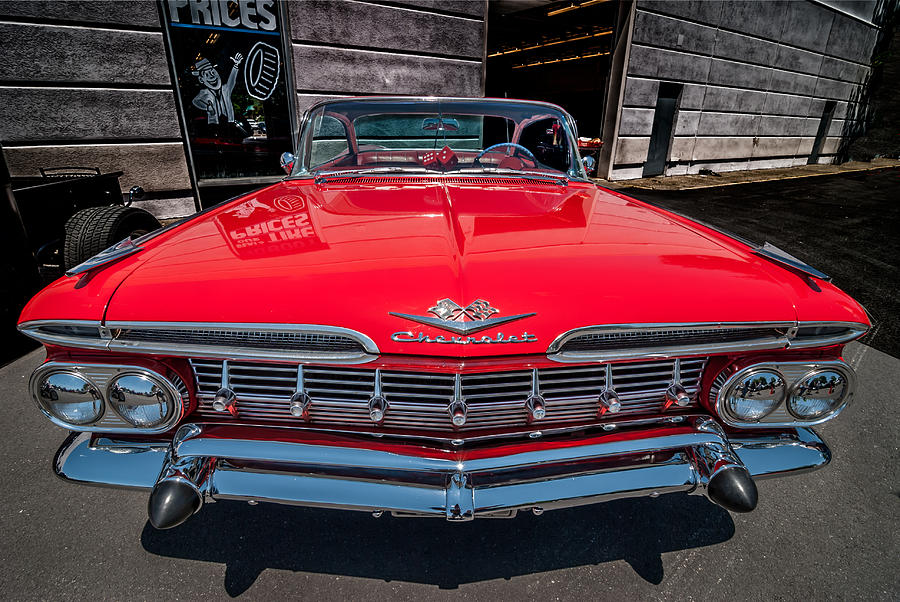 59 Chevy Photograph by Paul Barkevich - Pixels