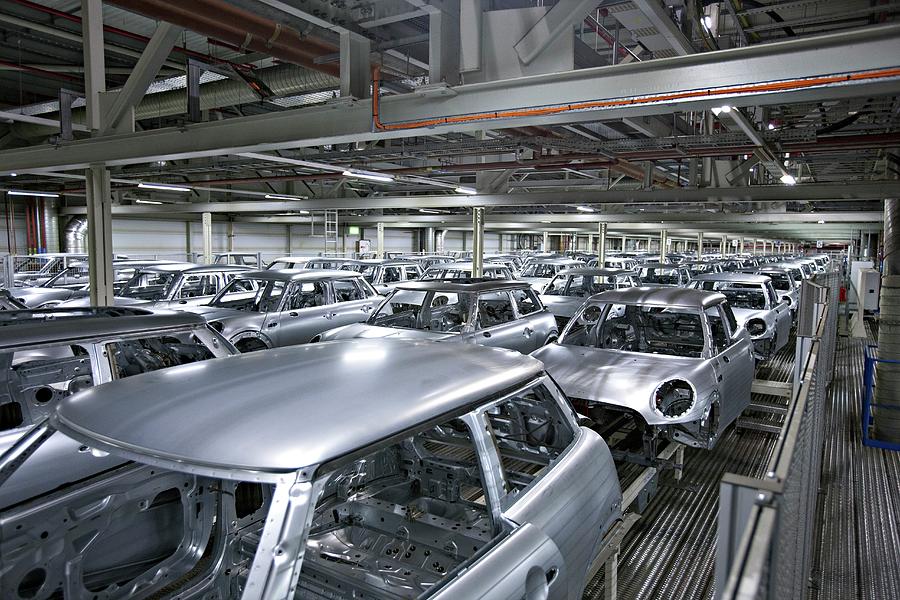 Mini Car Factory #69 Photograph by Lewis Houghton/science Photo Library ...