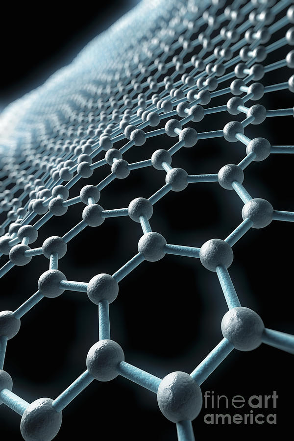 Graphene Structure Photograph by Science Picture Co - Fine Art America