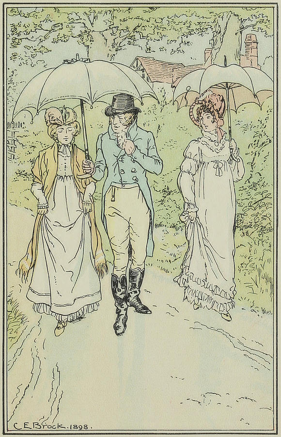 Jane Austen Emma Drawing by Granger - Fine Art America