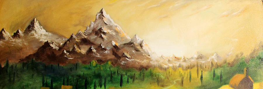Landscape Painting by Anand Pathak - Pixels