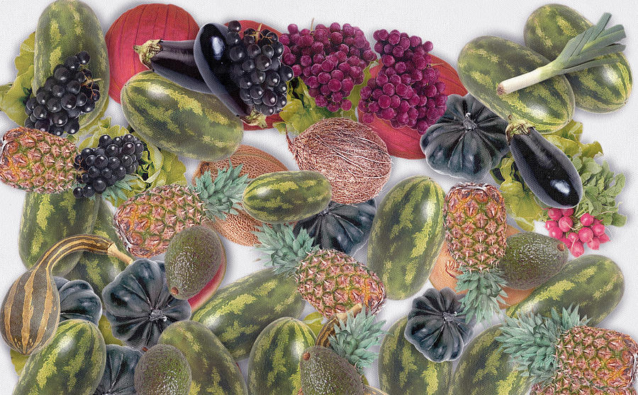 Vegetable Digital Art by Odon Czintos - Pixels