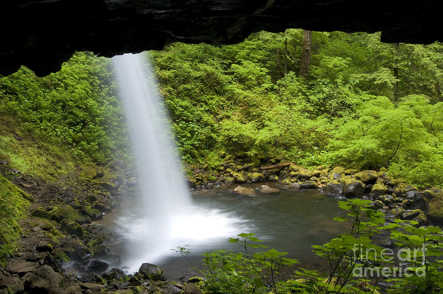 Waterfall Photograph by John Shaw - Fine Art America