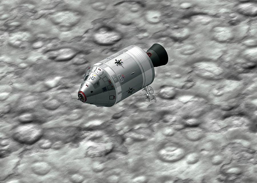 Apollo Command Service Module 8 By Science Photo Library