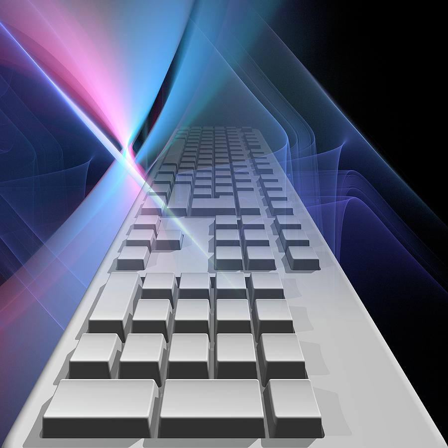 Computer Keyboard Photograph by Laguna Design/science Photo Library ...