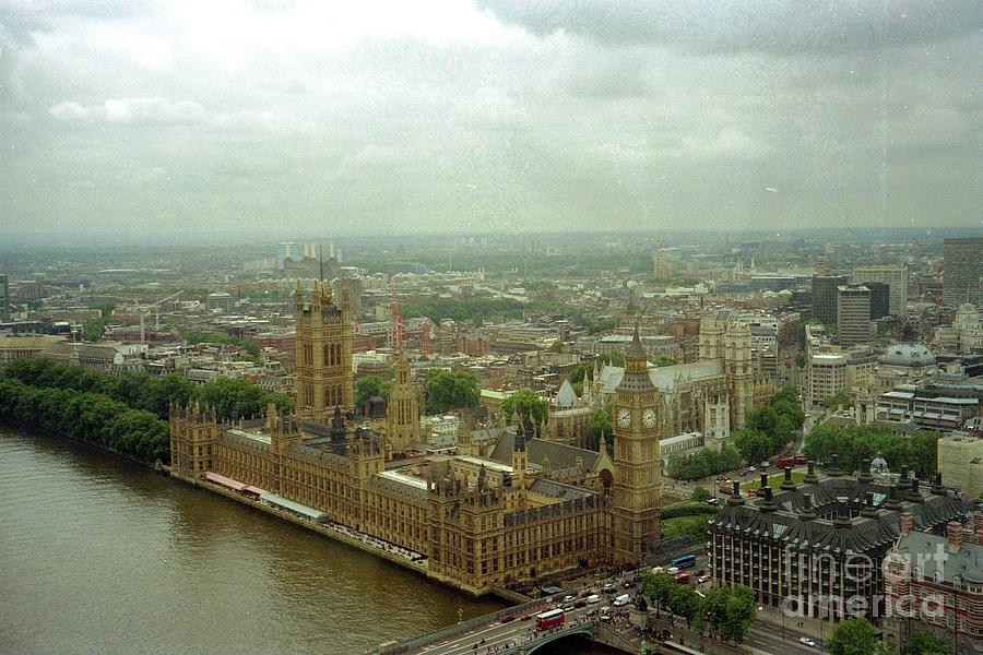London Eye View Photograph by Ted Pollard - Fine Art America