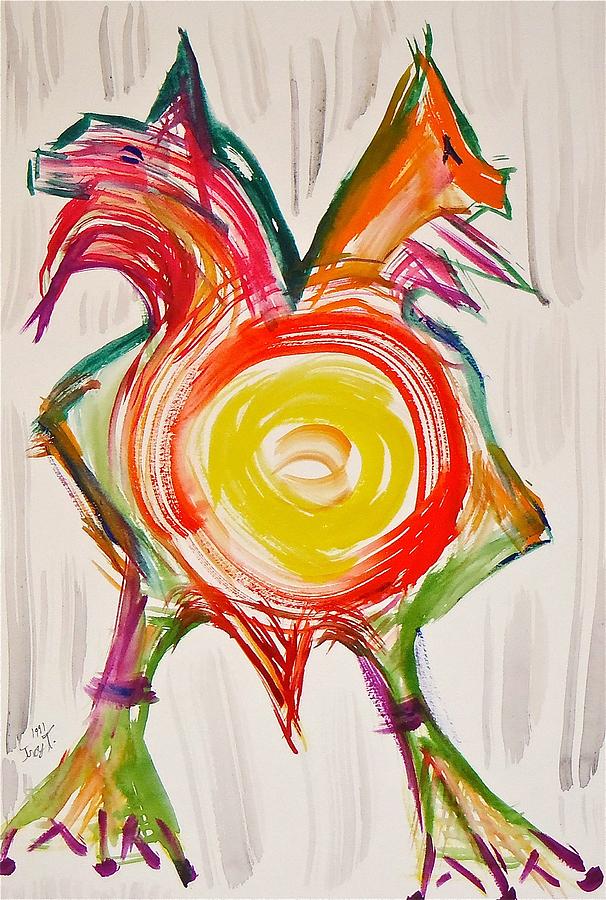 Creature Feature Painting by Troy Thomas - Fine Art America