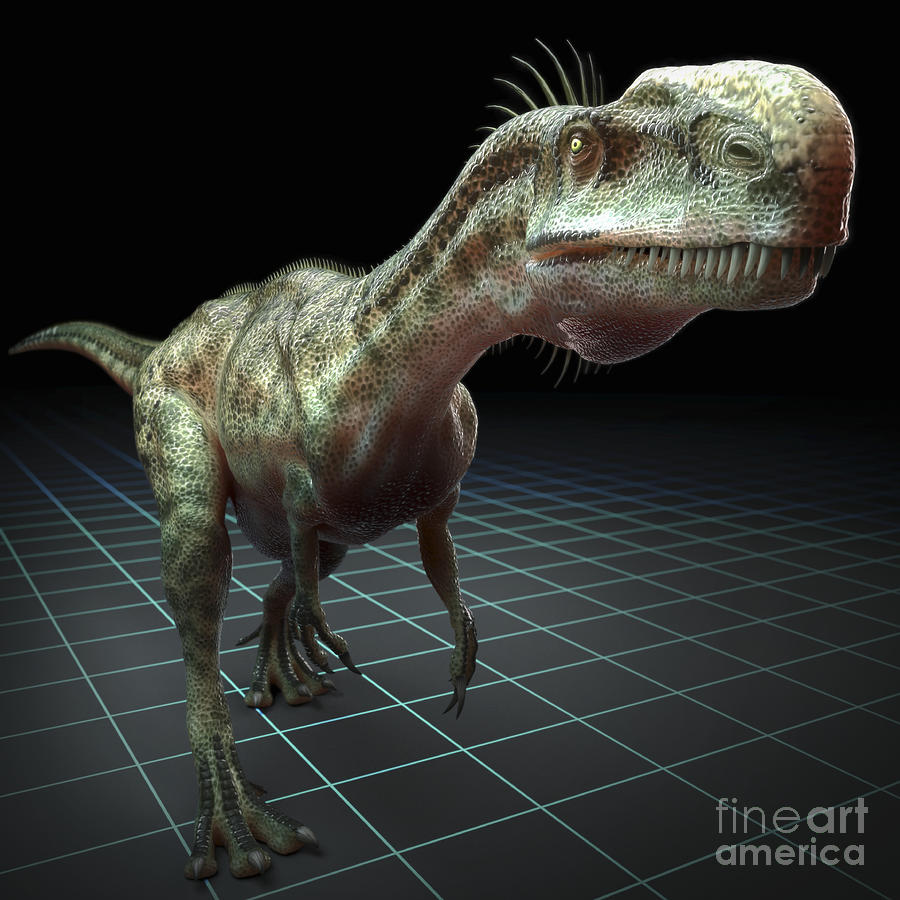 Dinosaur Monolophosaurus Photograph By Science Picture Co Pixels