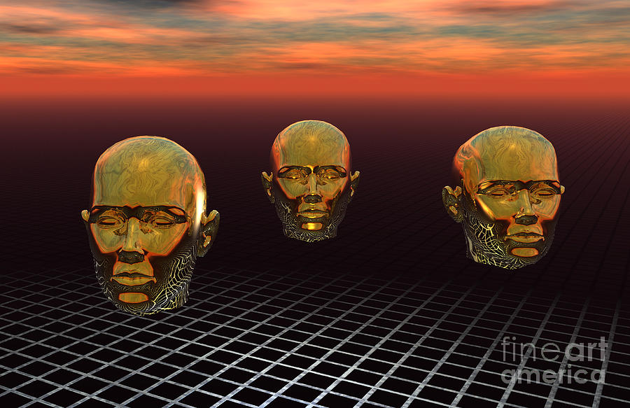 A Central Computer Brain Interlinked Digital Art by Mark Stevenson - Pixels