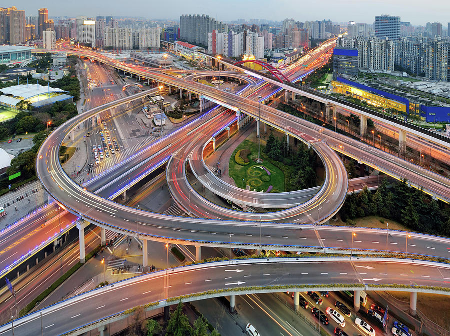 A Complex Multi-stack Interchange In by Wei Fang