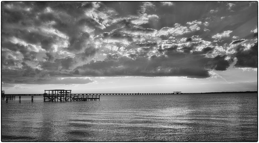 A distant bridge Photograph by Mark Bertoldi - Fine Art America