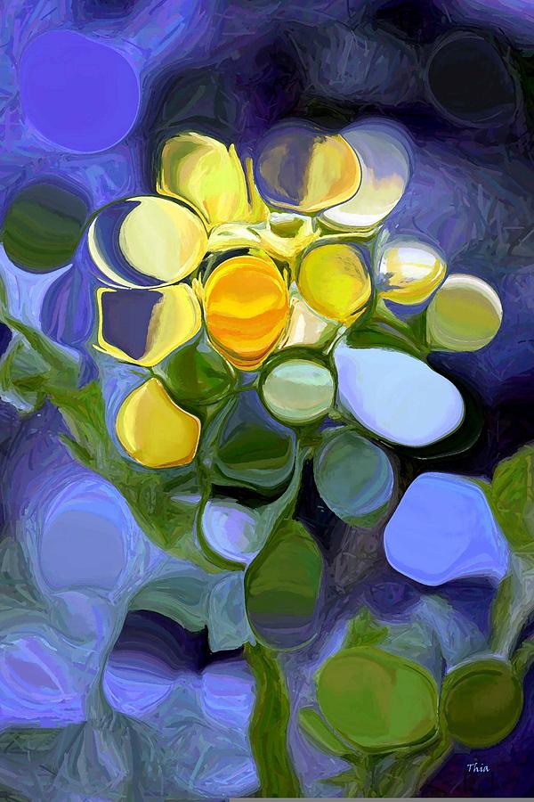 A Distorted Flower Digital Art by Thia Stover | Fine Art America
