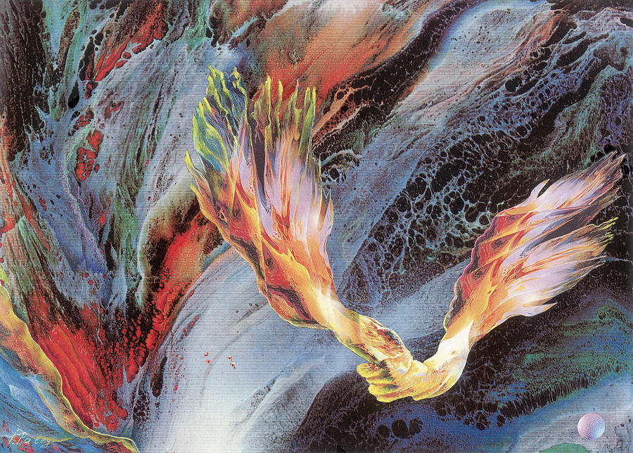 A Firebird Flight Painting by Igor Paley - Fine Art America