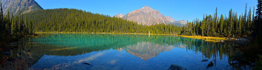 A Majestic Lake Photograph by Randy Giesbrecht