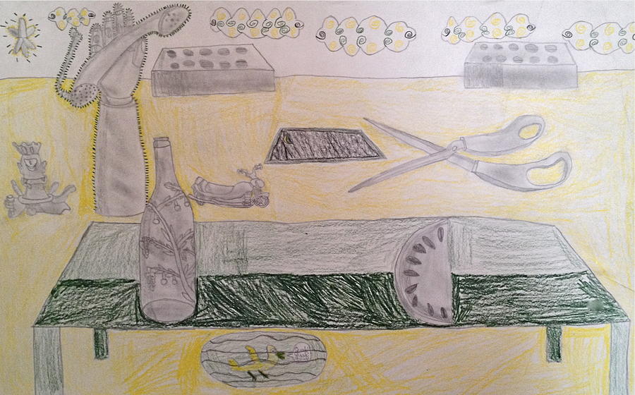 A Mess Drawing by Christopher Dereshteanu - Fine Art America