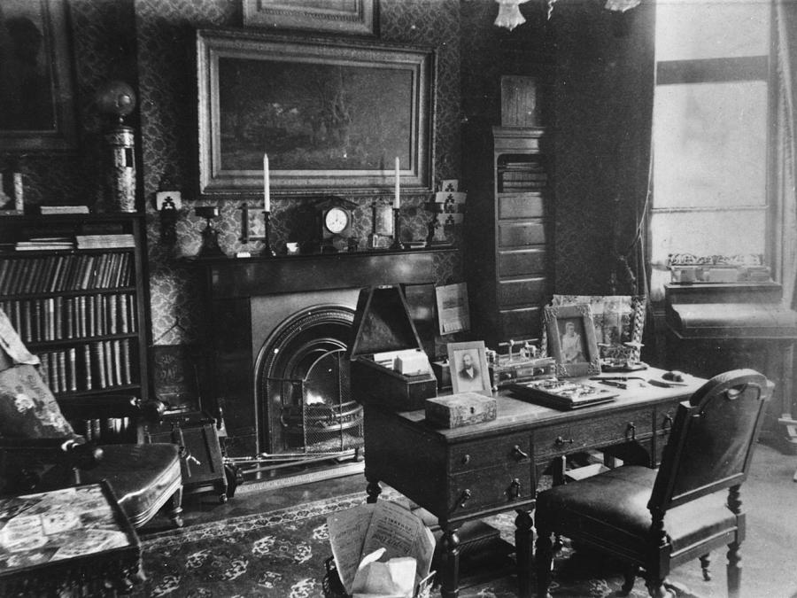 Victorian Library Study Mansion Pittock Mansion Beyond The Ropes: The