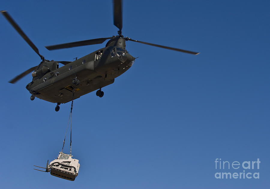 A U.s. Army Ch-47 Chinook Carries Photograph by Stocktrek Images - Fine Art America