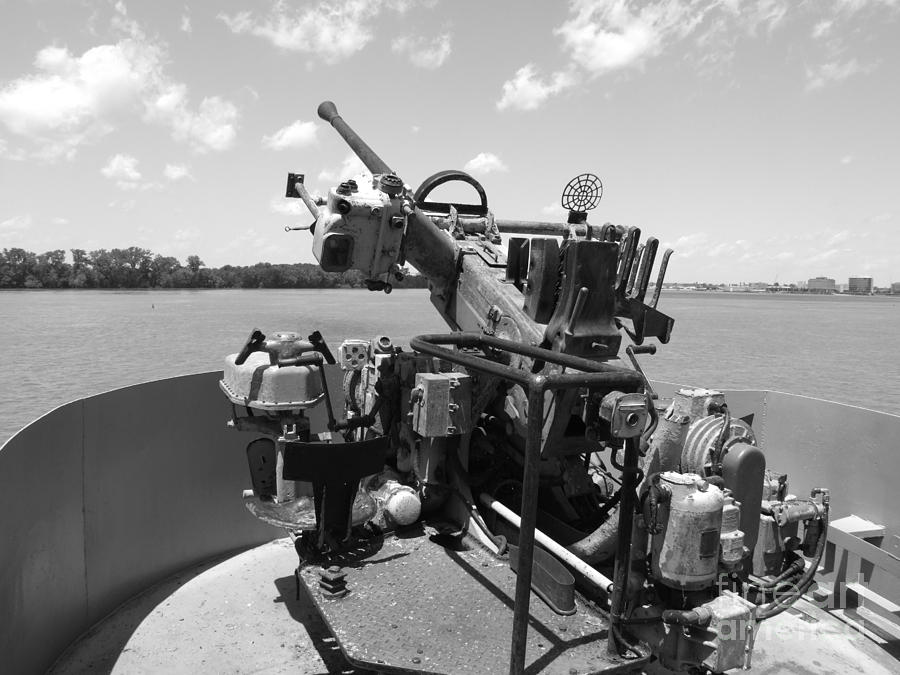 AA gun Photograph by Brandon Winstead - Pixels