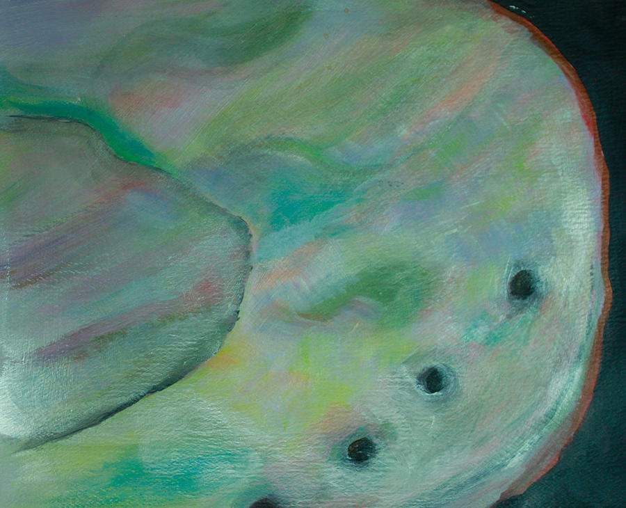 Abalone shell Painting by Anika Ferguson