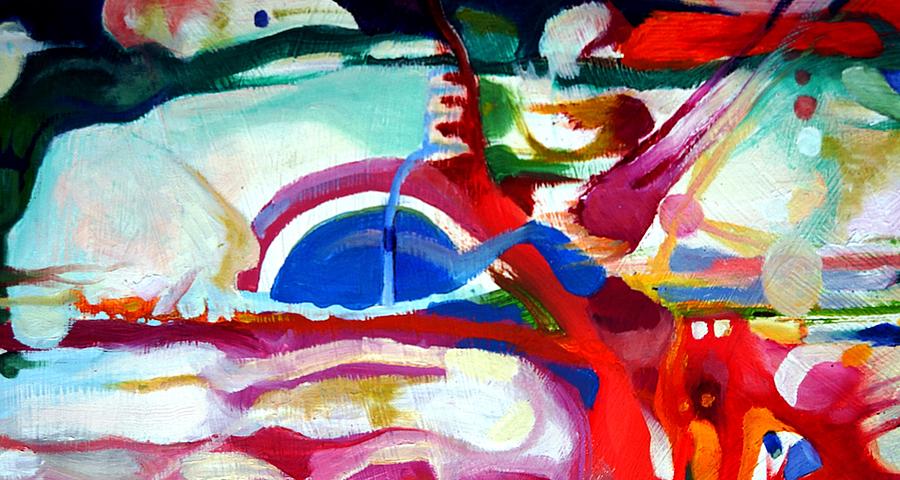 Abstract Two Painting by Daniel Strand - Pixels