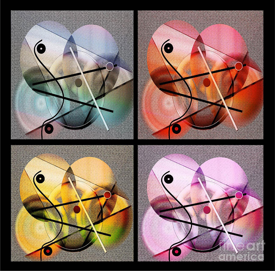 Abstract X four Digital Art by Iris Gelbart - Fine Art America