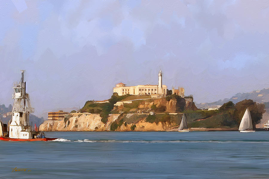 Alcatraz Digital Art by Todd White - Fine Art America
