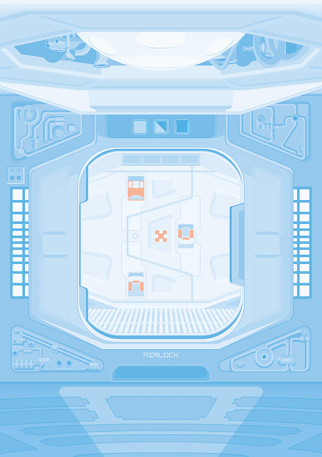 Alien 1979 Poster - Airlock Digital Art by Peter Cassidy - Fine Art America