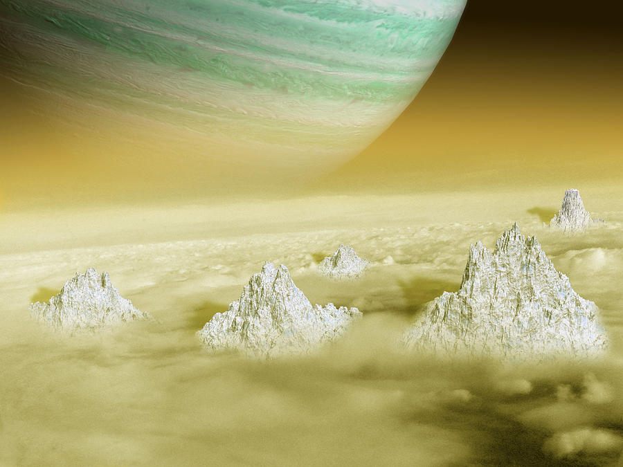 Alien Cloudscape Digital Art by Ray Cassel - Fine Art America