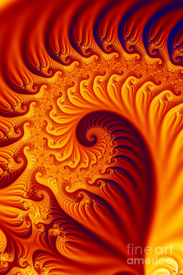 Alien Fire Photograph by Michael Osterrieder - Fine Art America