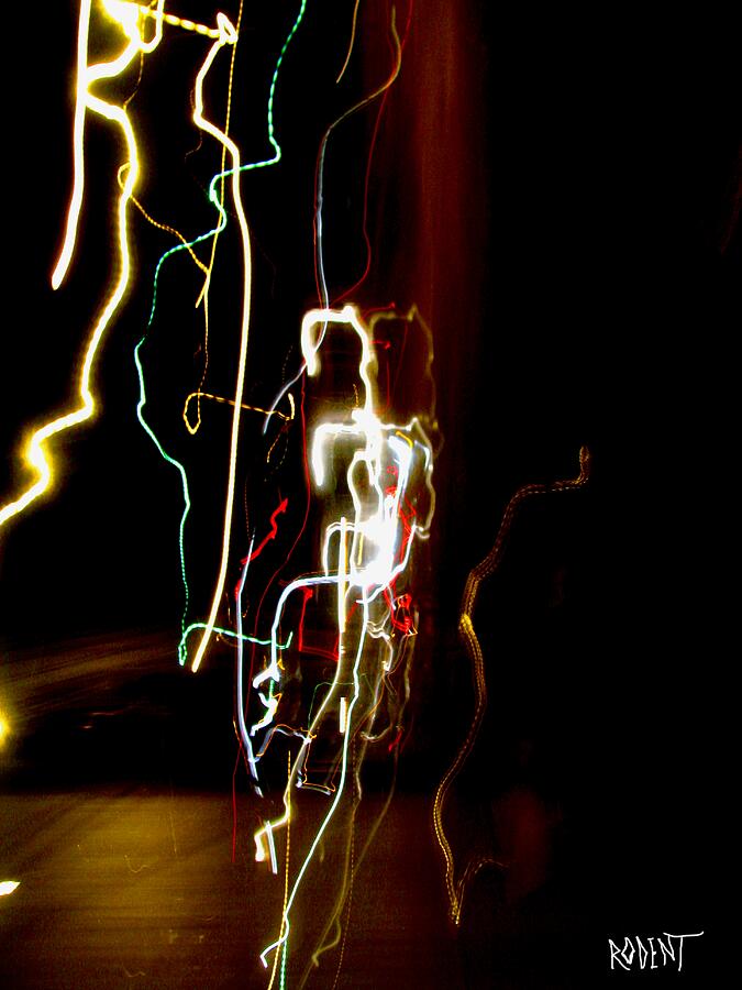 Alien Lightform Photograph by Michael Schneider - Pixels