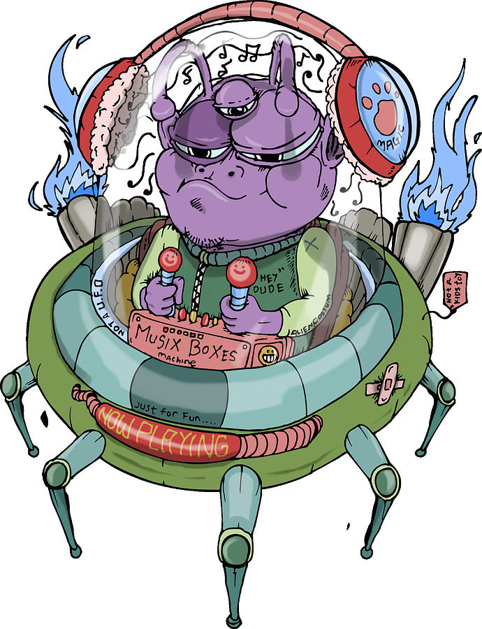 Alien Digital Art by Murni Ch - Fine Art America