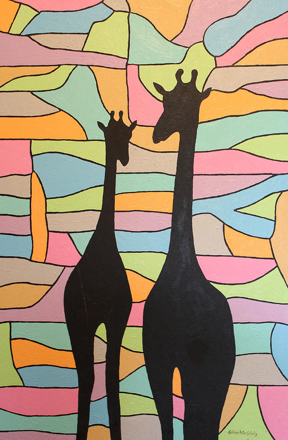 Always Together Painting by Kehinde Peter Schulz - Fine Art America