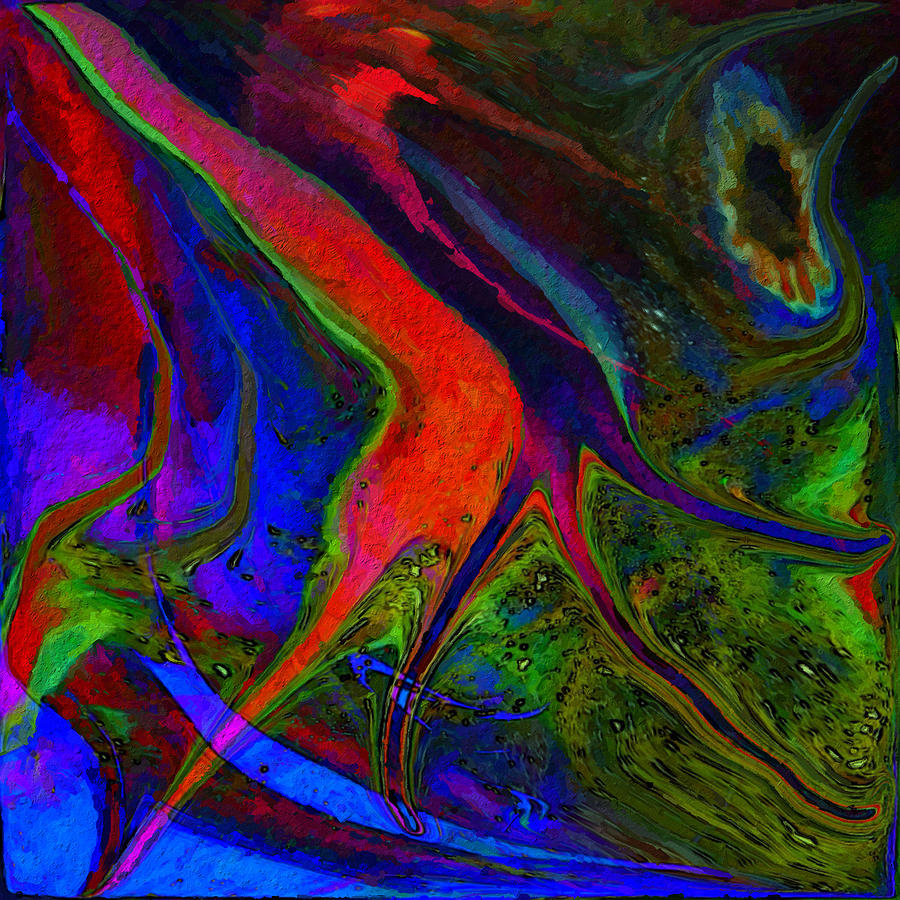 Amoeba Digital Art by D Preble - Pixels