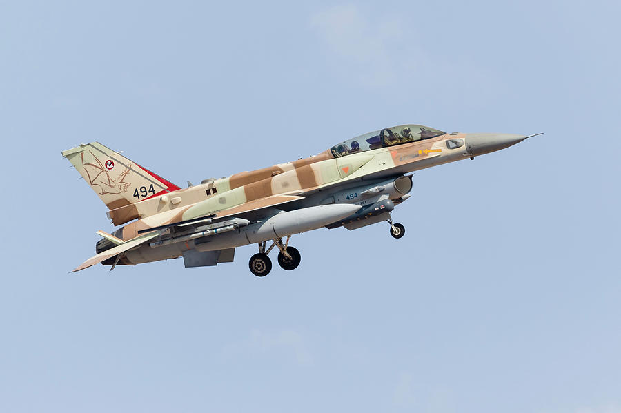 An Israeli Air Force F-16i Sufa Photograph by Rob Edgcumbe - Fine Art America