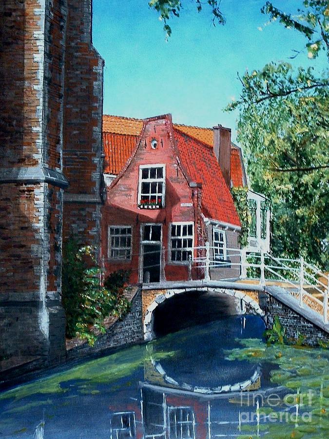 Ancient Delft Painting by Jan Bronkhorst - Fine Art America