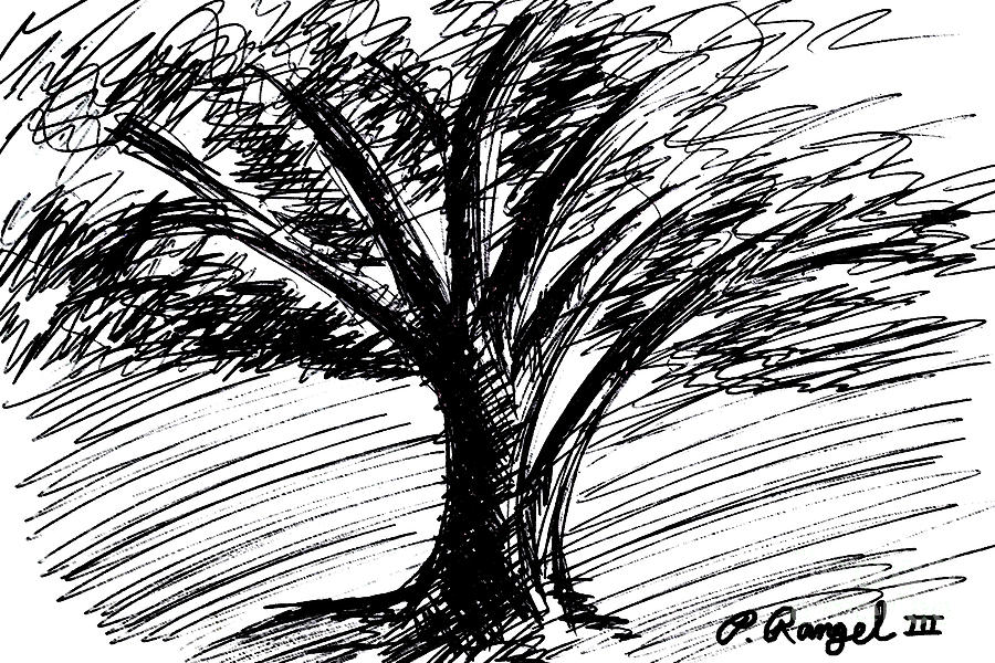 Angry Tree Mixed Media by Phillip Rangel - Fine Art America