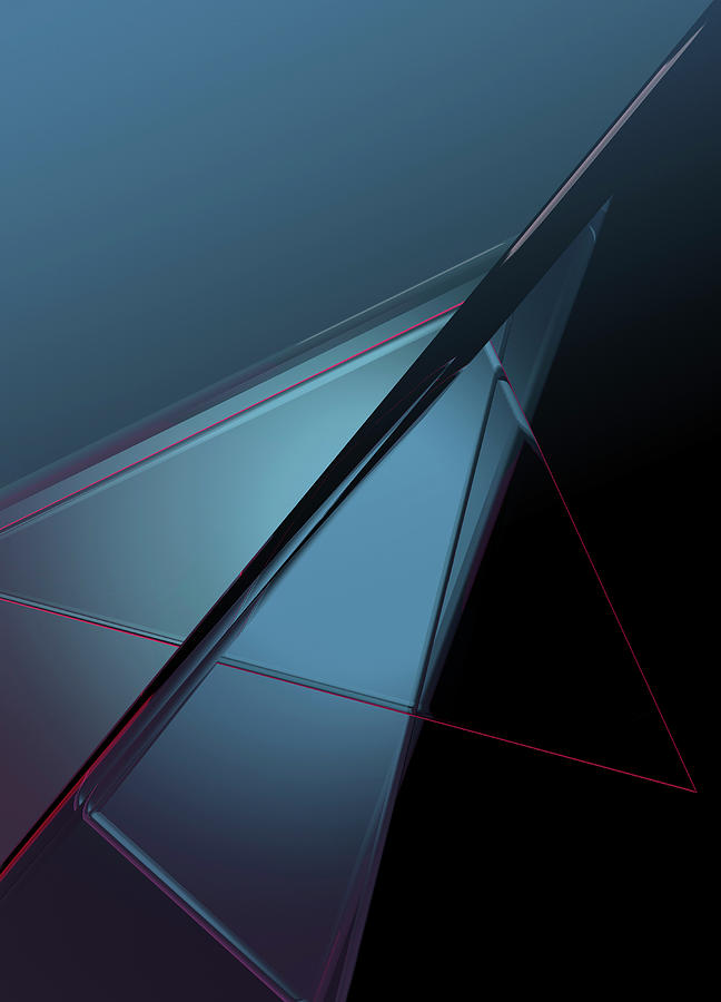 Angular Abstract Backgrounds Pattern Photograph by Ikon Images - Fine ...