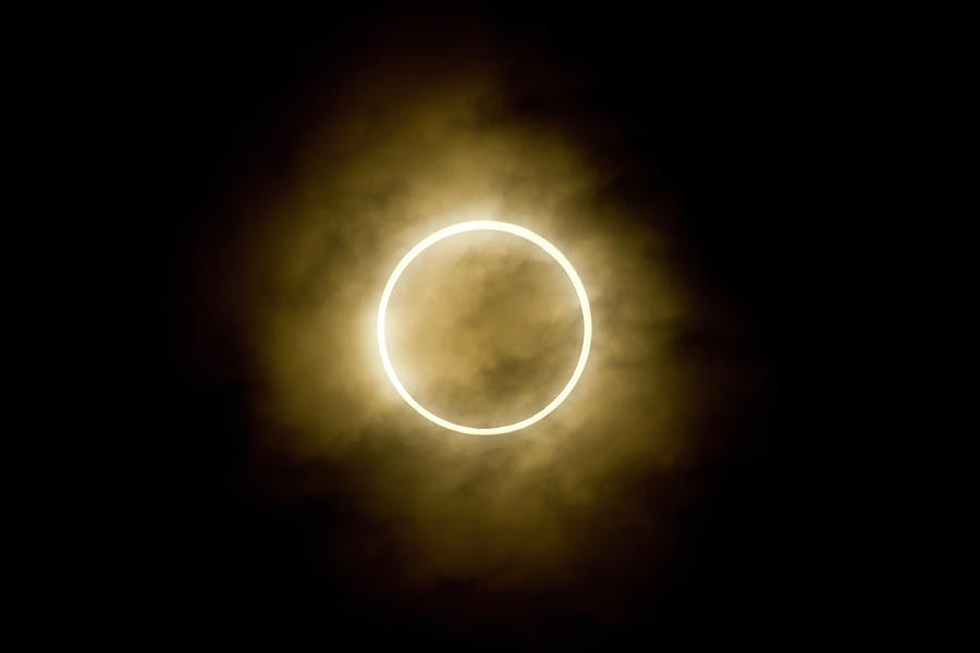 Annular Eclipse In Tokyo Photograph by Masa Asano - Fine Art America