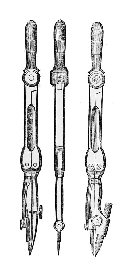 Antique Drafting Tools Photograph by Suzanne Powers - Pixels