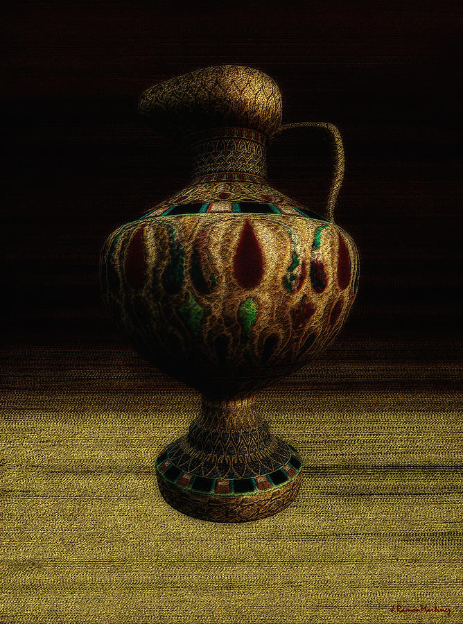 Antique Vase Digital Art by Ramon Martinez - Fine Art America